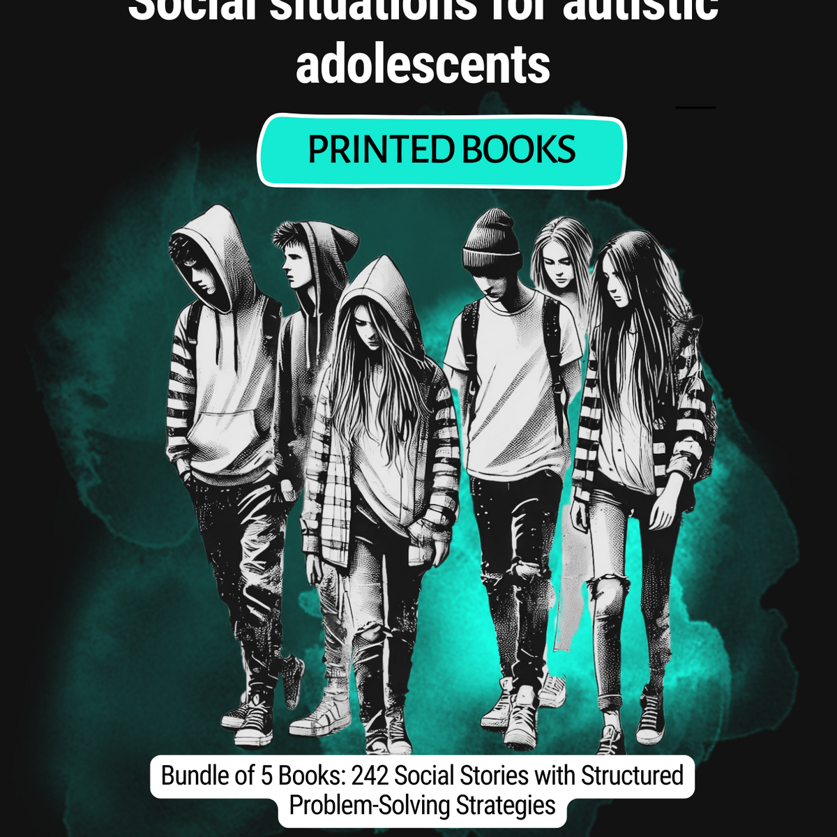 Social situations for autistic adolescents - Social Steps | SET OF 5 P ...