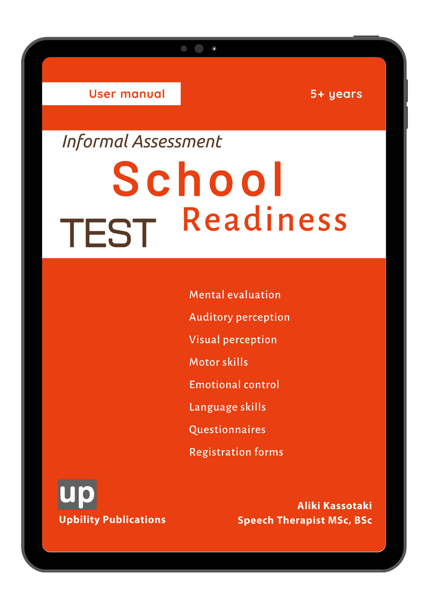 Informal School Readiness Assessment Test — Upbility Publications