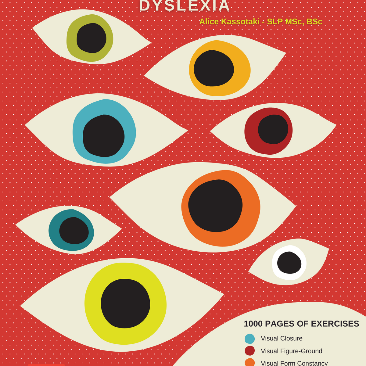 Visual Perception Skills for Children with Dyslexia | SET OF 7 PRINTED ...
