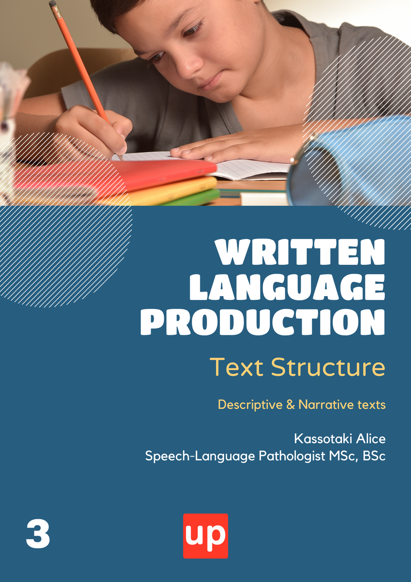 Written Language Production | TEXT STRUCTURE, Part A – Upbility Publications