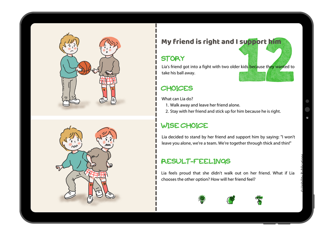 Social Situations – My Friends | Flip Card Series – Upbility Publications