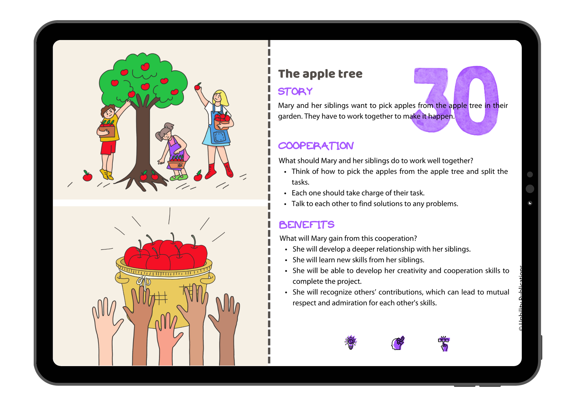 Social Situations – Cooperation | Flip Card Series — Upbility Publications