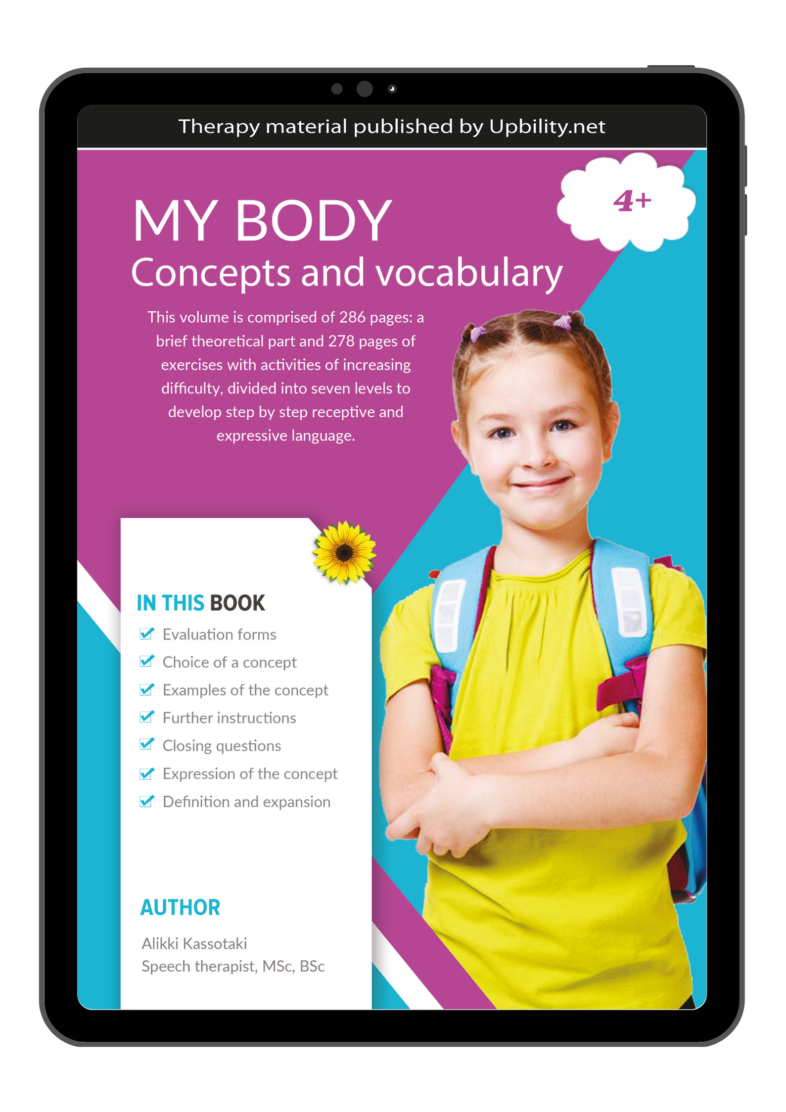Concepts and vocabulary | MY BODY — Upbility Publications