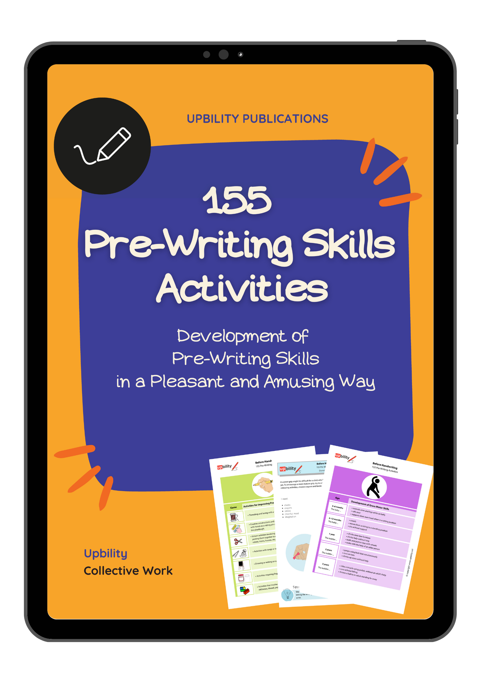 155 Pre-Writing Skills Activities | eBook — Upbility Publications