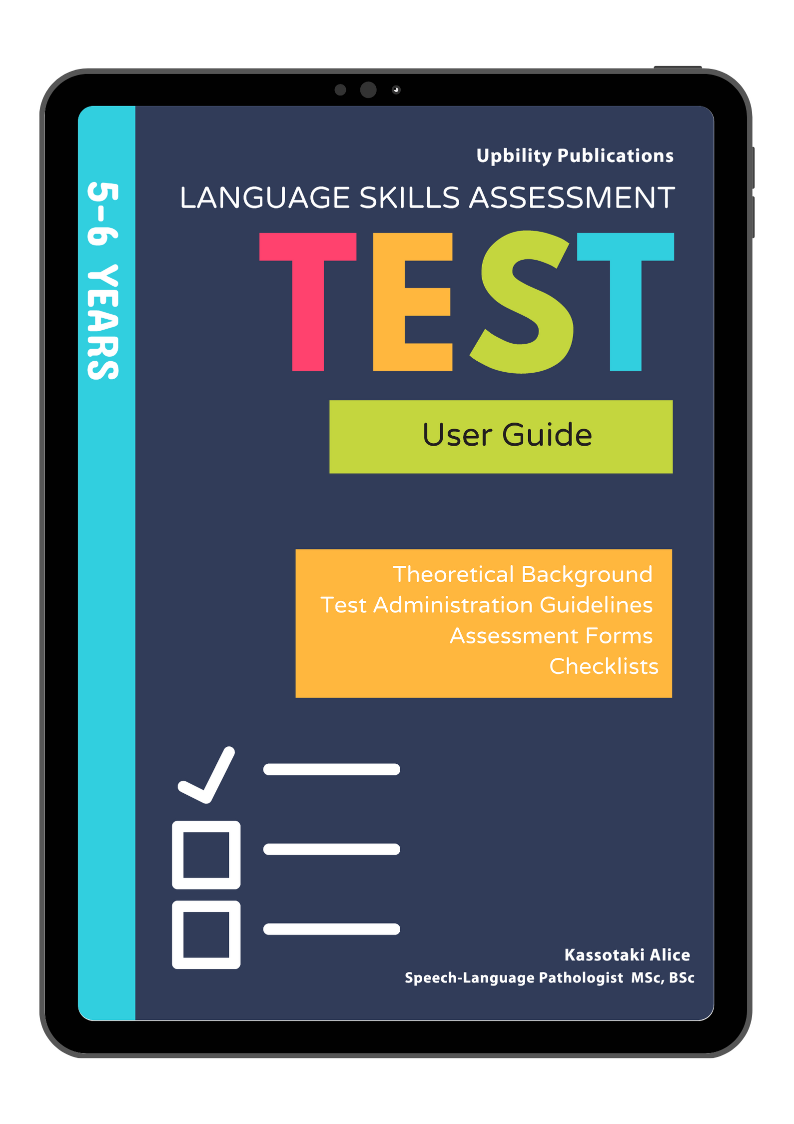 LANGUAGE SKILLS ASSESSMENT TEST | 5–6 years — Upbility Publications