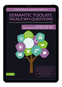 PICTURE CARDS | Semantic Toolkit: Tackle WH-Questions — Upbility ...