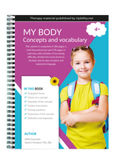 Concepts and vocabulary | MY BODY — Upbility Publications
