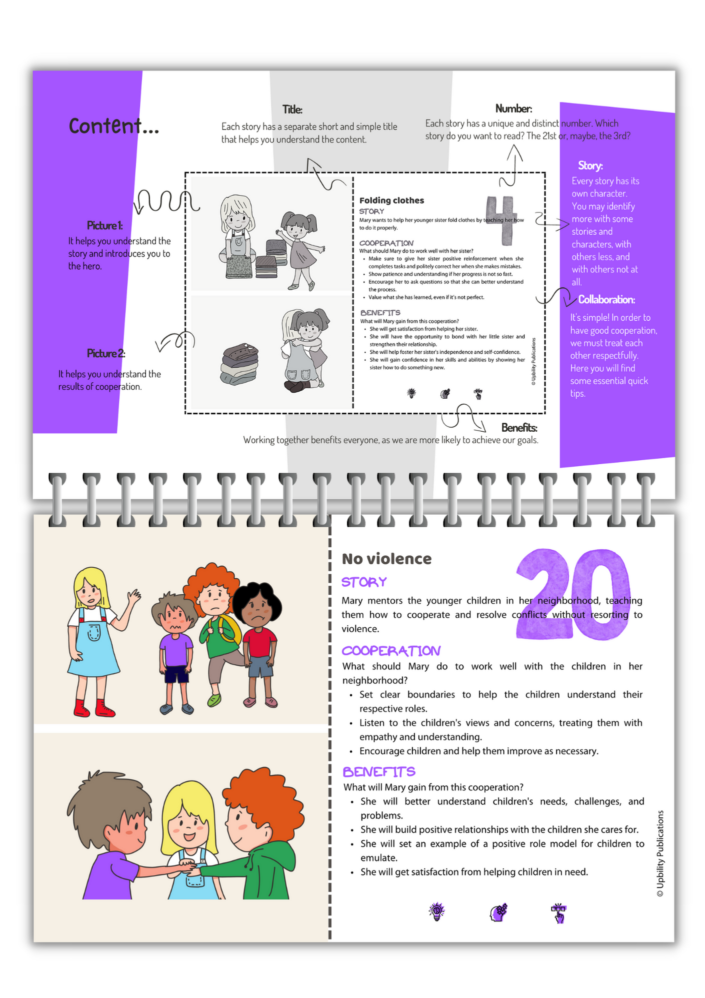 Social Situations – Cooperation | Flip Card Series — Upbility Publications