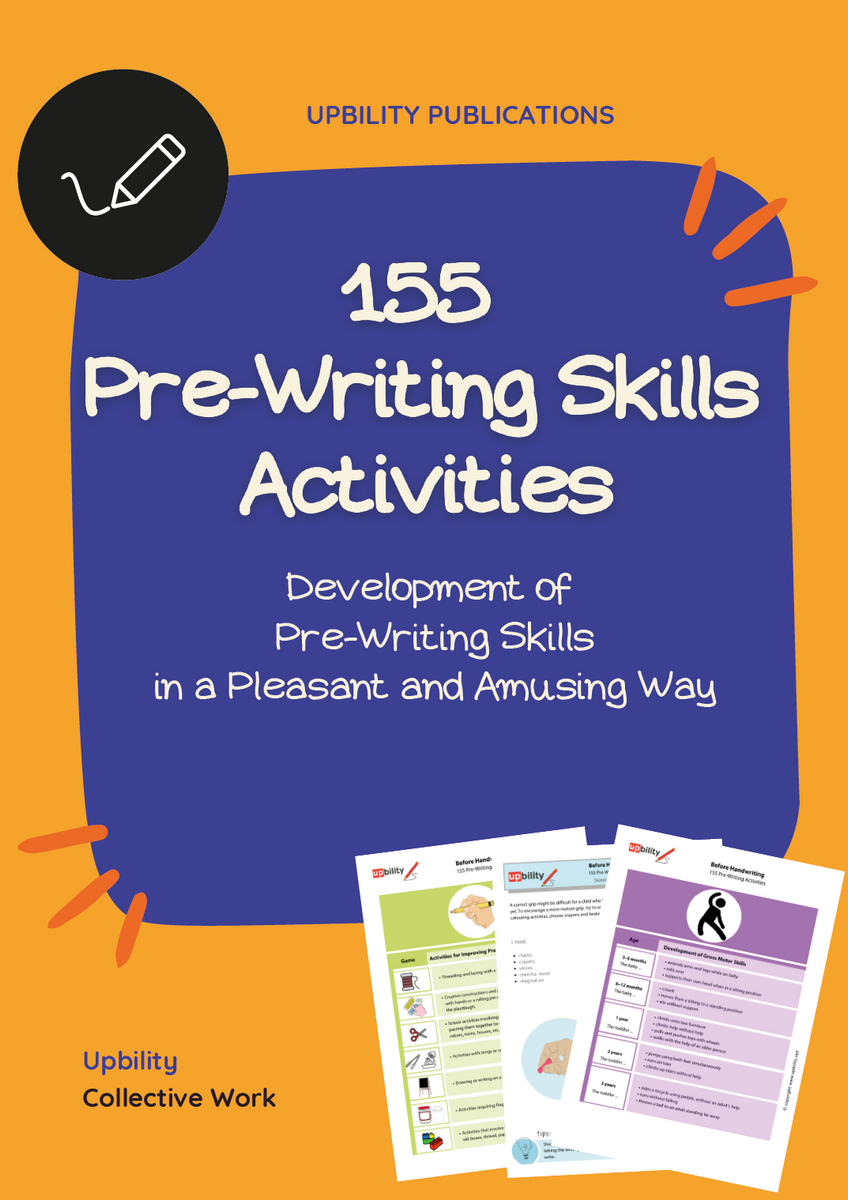 155 Pre-Writing Skills Activities – Upbility Publications