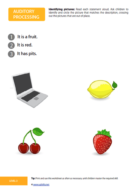 Development of Auditory Processing — Upbility Publications