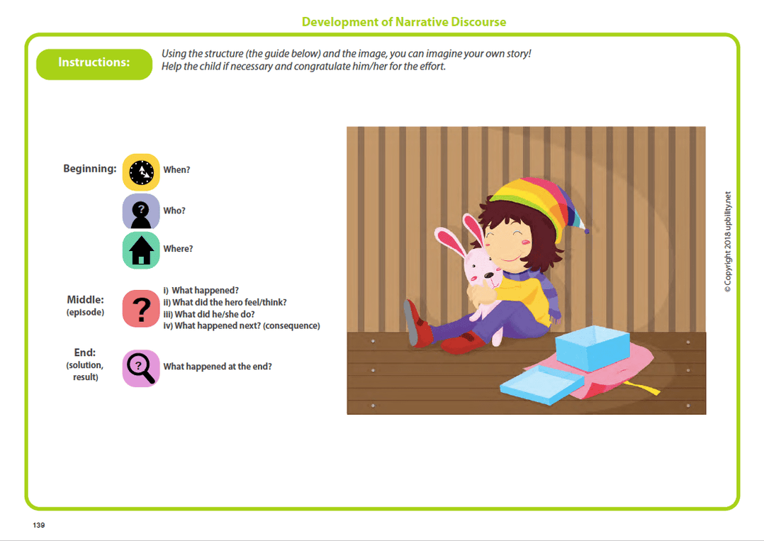 Development of narrative discourse — Upbility Publications