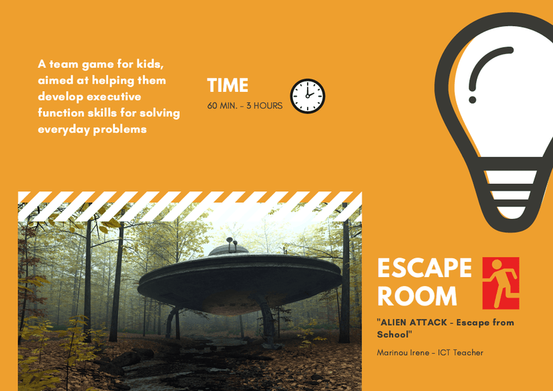ESCAPE ROOMS | Alien Attack – Escape from School – Upbility Publications