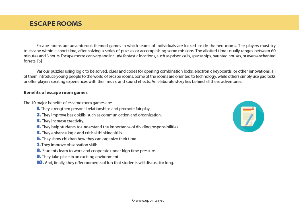 ESCAPE ROOMS | Alien Attack – Escape from School – Upbility Publications