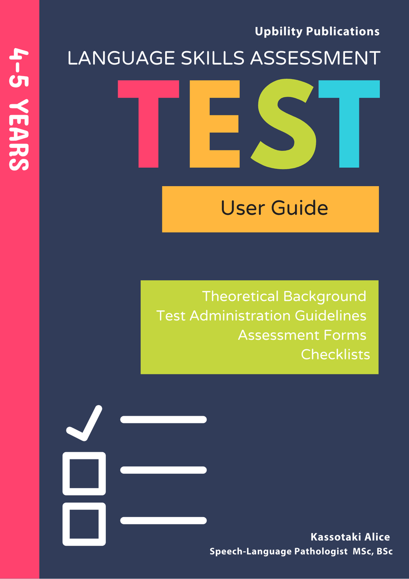 LANGUAGE SKILLS ASSESSMENT TEST | 4–5 years – Upbility Publications