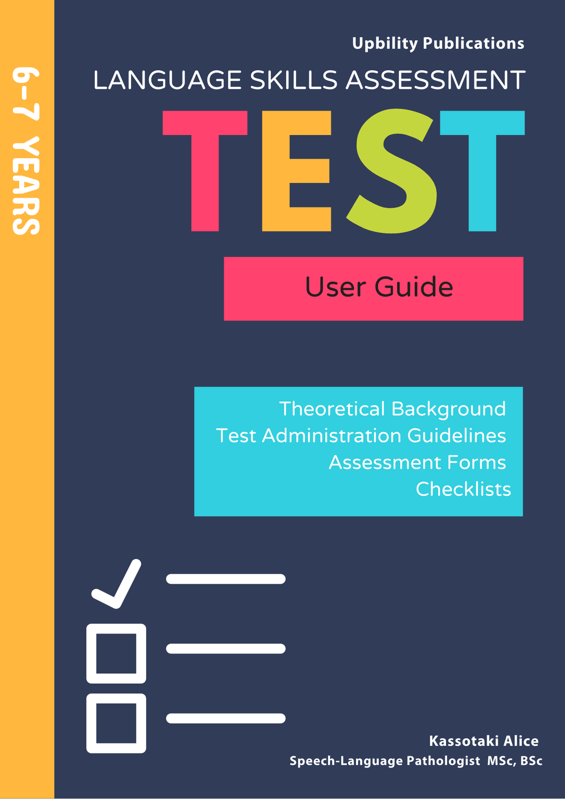 LANGUAGE SKILLS ASSESSMENT TEST | 6–7 years – Upbility Publications