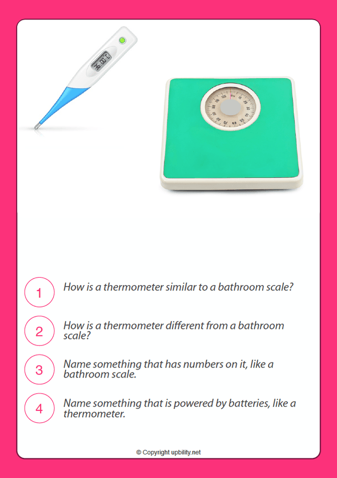 PICTURE CARDS | Compare & Contrast — Upbility Publications