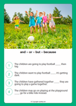 PICTURE CARDS | Fun Conjunction Practice — Upbility Publications