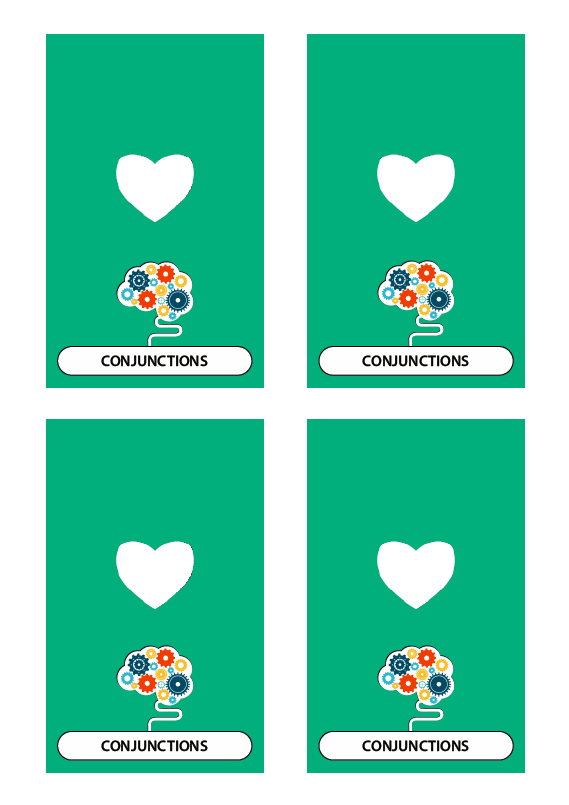 PICTURE CARDS | Fun Conjunction Practice — Upbility Publications