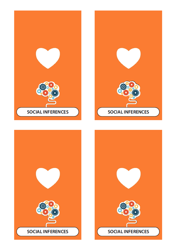 PICTURE CARDS | Social Inferences — Upbility Publications