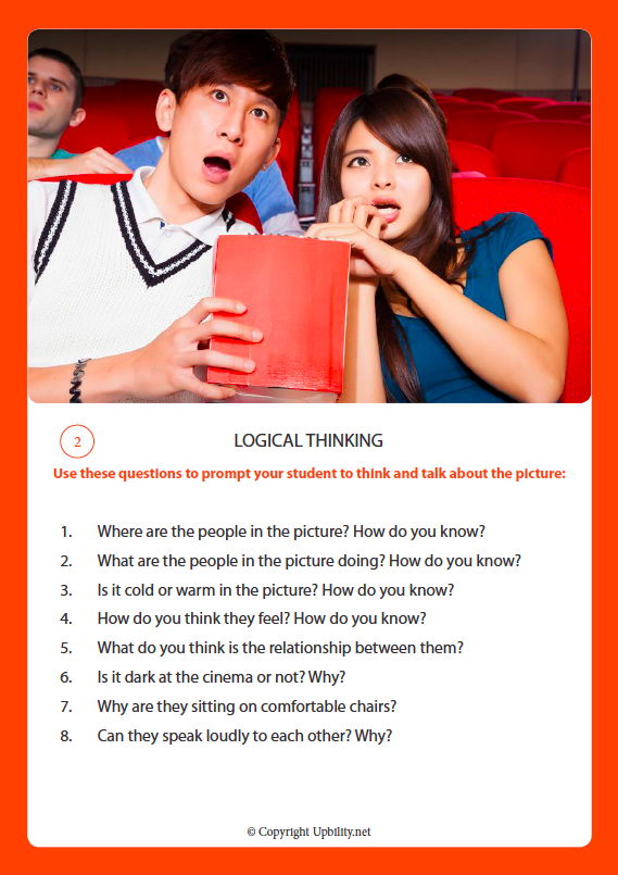 PICTURE CARDS | Trigger & Sharpen Logical Thinking! — Upbility Publications