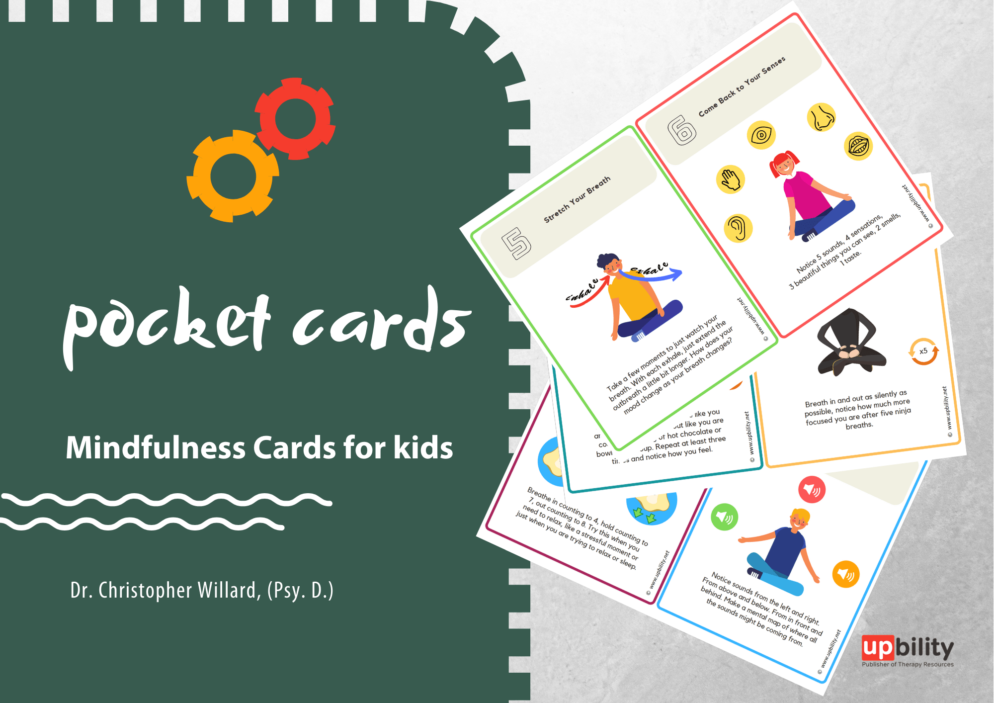 POCKET CARDS | Mindfulness Cards for kids — Upbility Publications