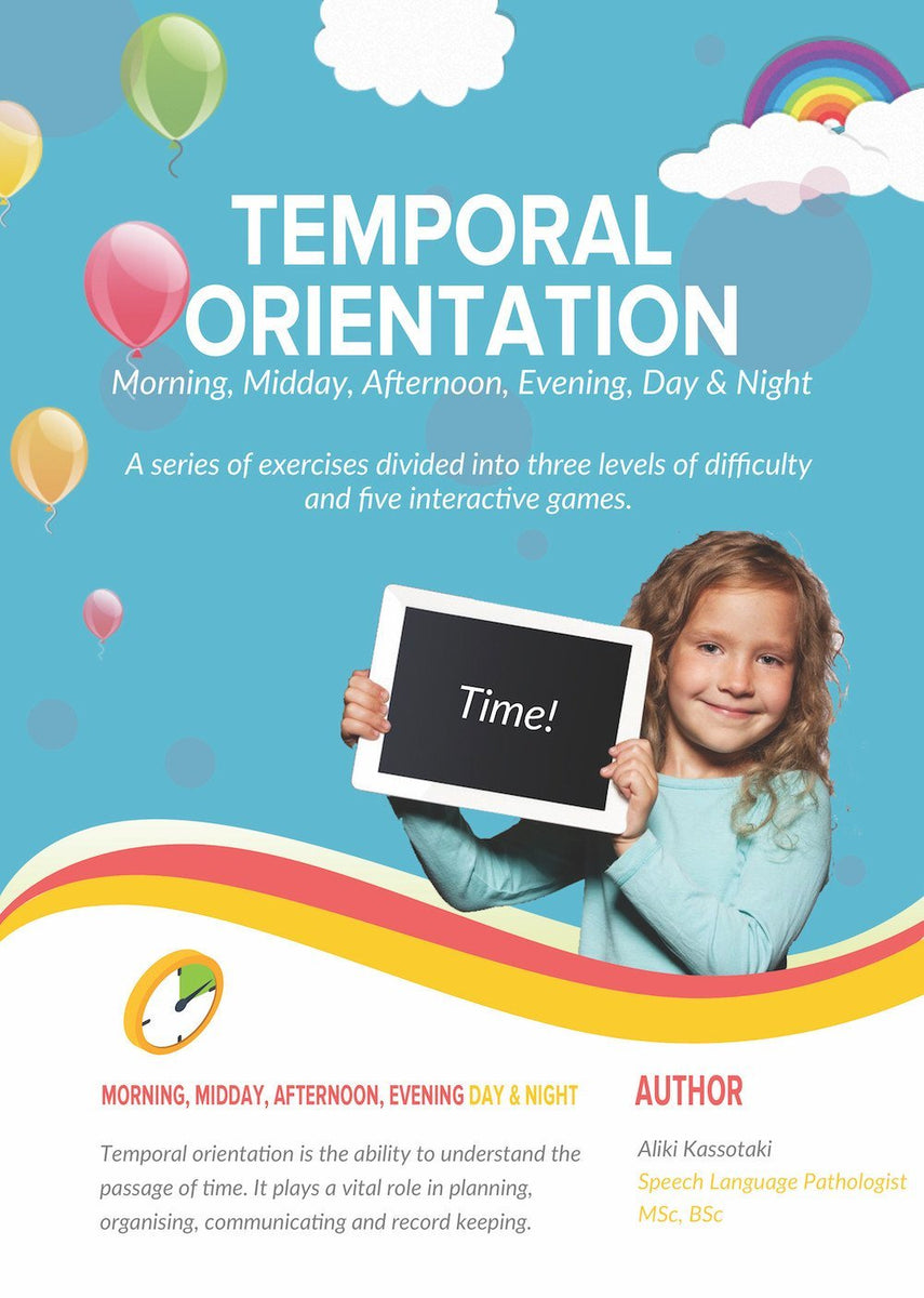 TEMPORAL ORIENTATION | Morning, midday, afternoon, evening, day & nigh ...