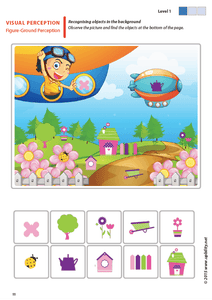 Visual Perception Skills | PART 2: Visual figure-ground perception ...